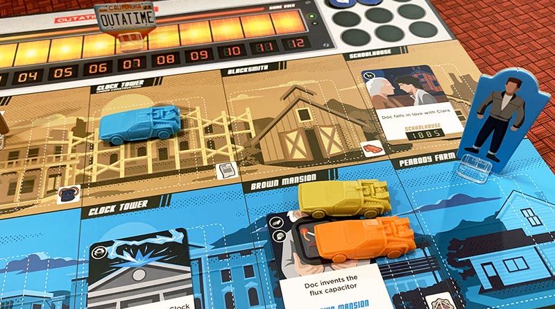 Back to the Future: Dice Through Time game review - The Board Game Family