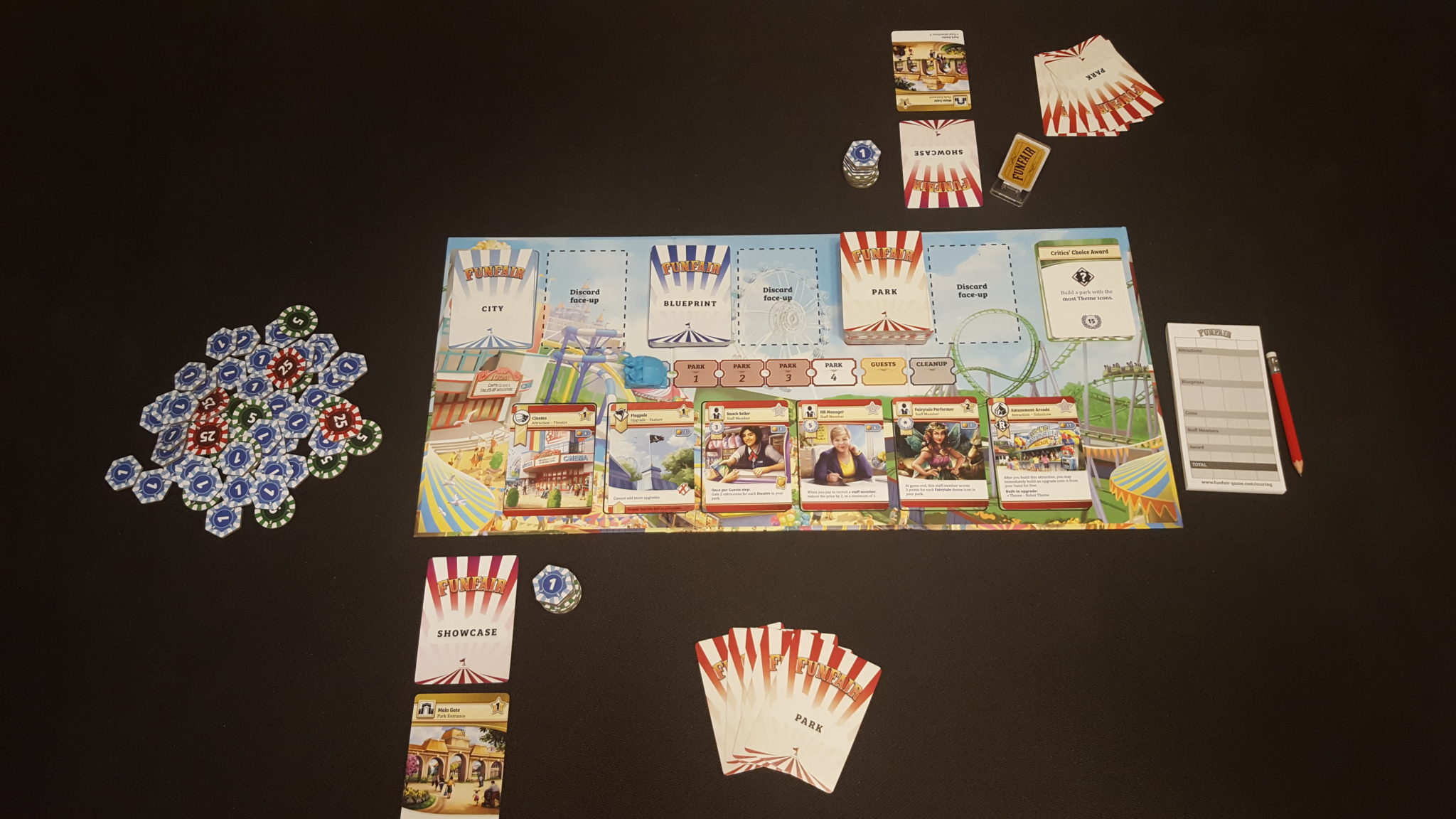 Funfair Board Game Review - The Board Game Family