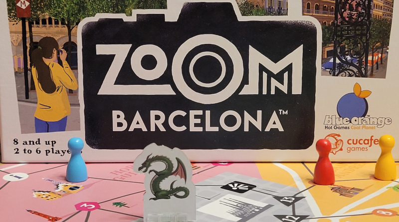 Zoom In Barcelona Board Game Review - The Board Game Family