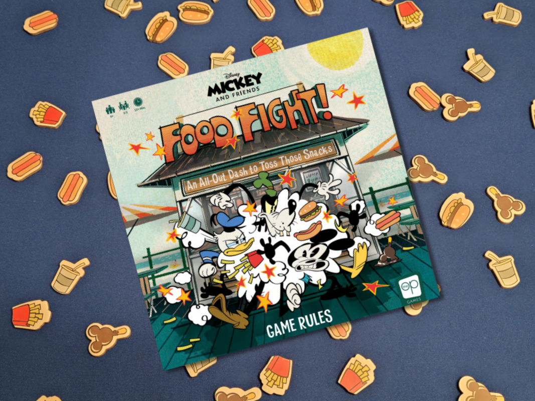 Disney Mickey and Friends: Food Fight Game Review - The Board Game Family